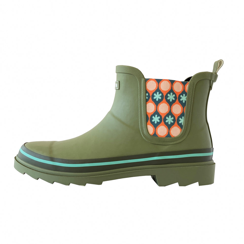 Green Uno Chelsea Boot - Premium Waterproof Ankle Boots - Hey Harry ...